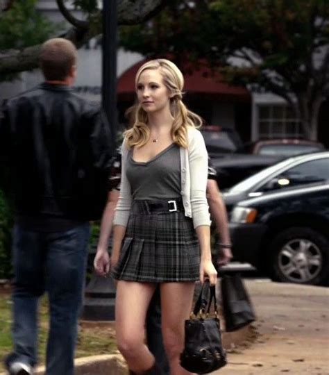 Caroline Forbes The Vampire Diaries Tv Show Outfits Vampire