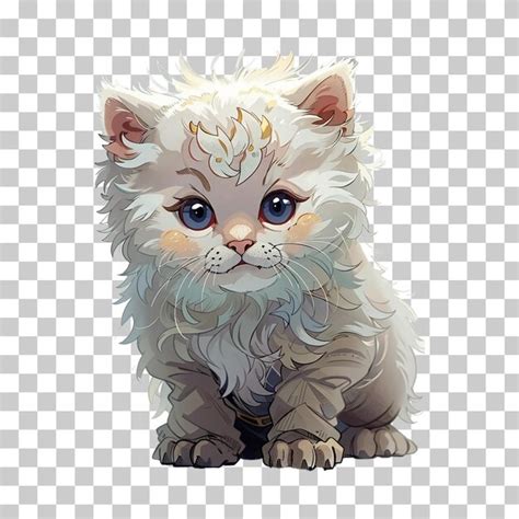 Ilustra O De Desenho Animado De Gato PSD Premium