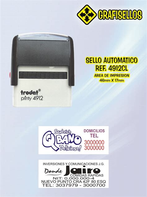GRAFISELLO Y SUMINISTROS: TRODAT CLASIC