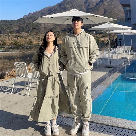 단독판매💞세트가격 바람막이 아노락 캉캉스커트 후드 집업 트레이닝 셋업 커플 시밀러룩