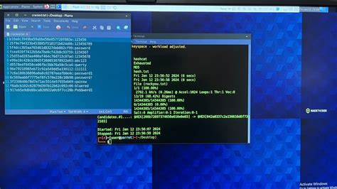 Joshua Meza On Linkedin Hacking Passwordsecurity Parrotos Kali Rockyou Cybersecurity