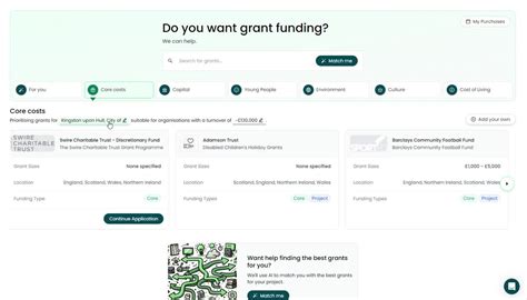 Plinth On Linkedin Another Big Feature Release You Can Now Search For A Grant Based On Your