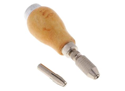 Punho De Madeira Pinise Broca De Mão Broca De Torção Diy Modelo Para