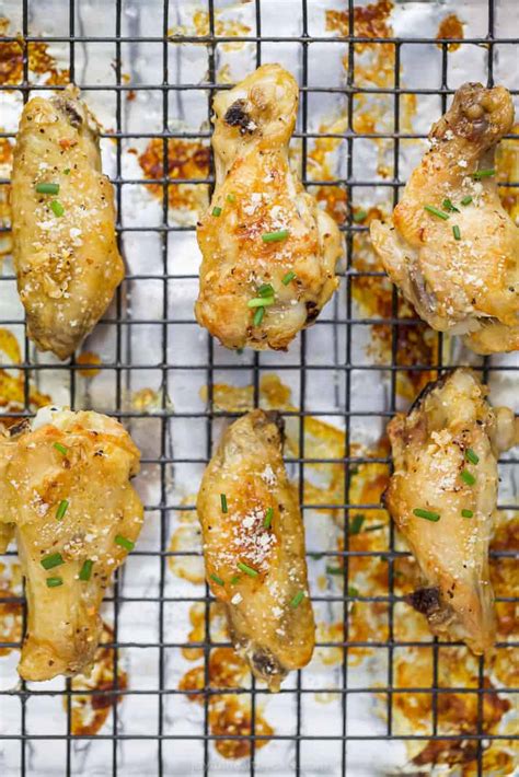 Garlic Parmesan Wings Joyful Healthy Eats