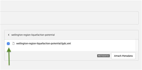 Add Xml Metadata Via The Source Browser Koordinates Help And Support