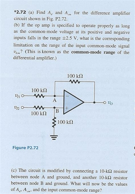 Solved 2 72 A ﻿find Ad ﻿and Acm ﻿for The Difference