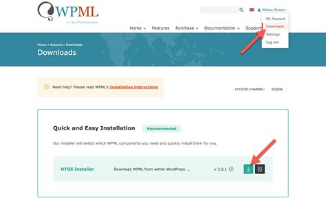 Download And Install Wpml To Receive Automated Updates