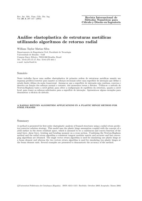 Pdf A Corotational Unified Formulation For Trusses And 2d Beams Element