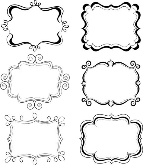 Vetor Cdr Frame Oval Vectors Free Download 6715 Editable Ai Eps Svg