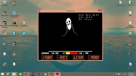 Undertale Gaster Fight Fangame Secret Ending Youtube