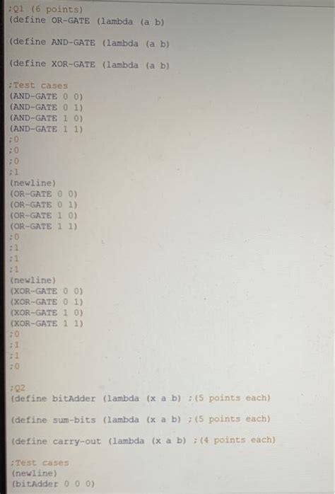 Solved 1 Write Three Scheme Procedures To Simulate These