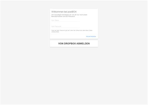 Hochschule Projekt Systementwicklung Postbox Dustin Eckhardt
