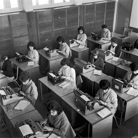 A Look Back At 20th Century Typing Classes Through Fascinating