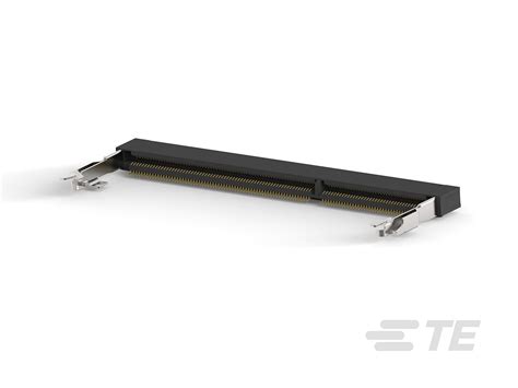 2 2013022 1 TE Connectivity 204 Way Right Angle Memory Card Connector