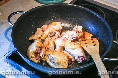 Жаркое из курицы с белыми грибами. Рецепт с фото