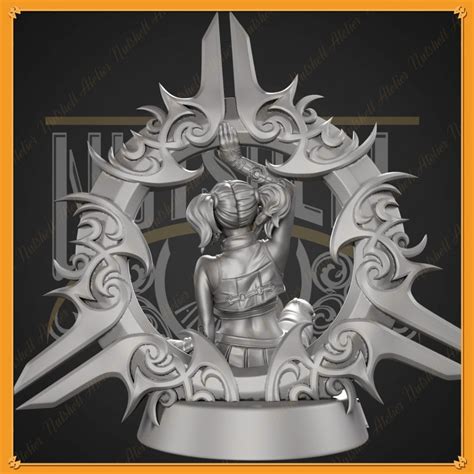 3d Printable Nutshell Atelier Chakram Girlnsfw By Nutshell Atelier