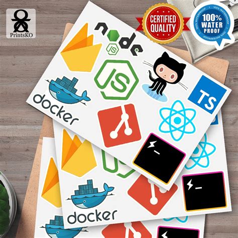 High Quality Waterproof Vinyl Sticker With Programmer Design Shopee