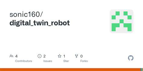 GitHub Sonic Digital Twin Robot