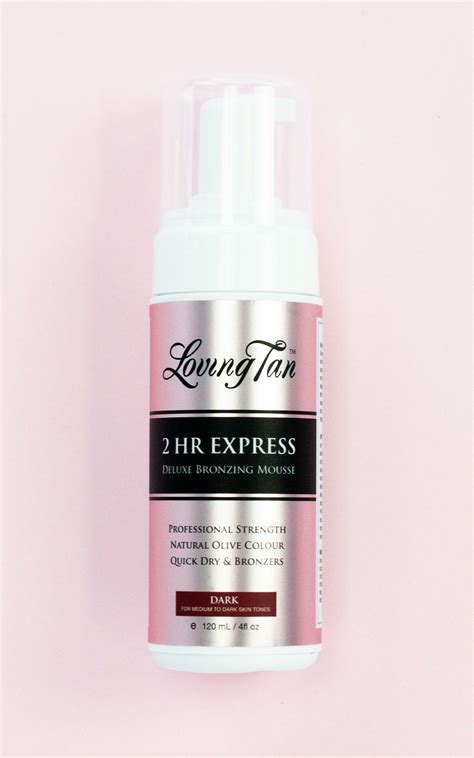 Loving Tan 2 Hr Express Deluxe Bronzing Mousse In Dark 120ml Showpo