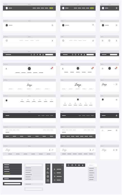 Products Responsive Website Wireframe Footer Design Wireframe Website