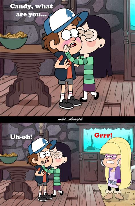 Consumed With Jealousy Candy Gravity Falls Gravity Falls Fan Art