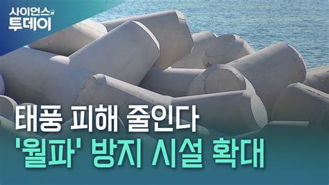 태풍 파도 막는 테트라포드 2천 개효과에 관심 Ytn 사이언스 Youtube