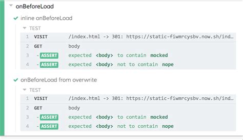 Regression `onbeforeload` Handler Not Called When Overwriting `visit`