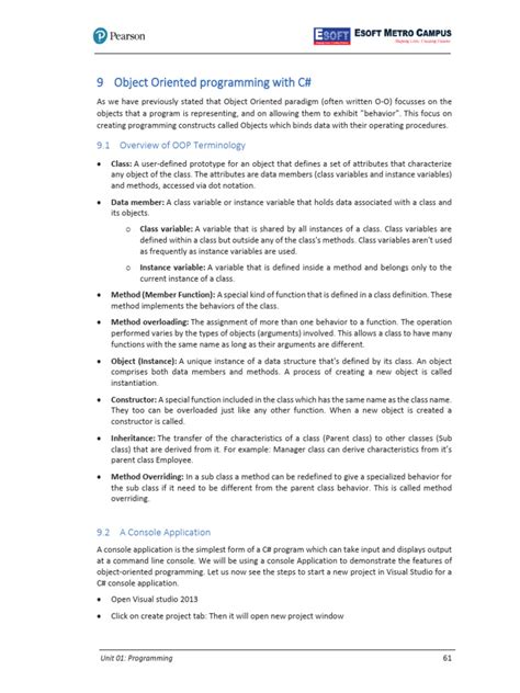 Chapter 9 Programming Paradigms Pdf Method Computer Programming