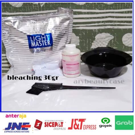 Jual Matrix Light Master Bleaching Rambut Oxidant Mangkok Sisir