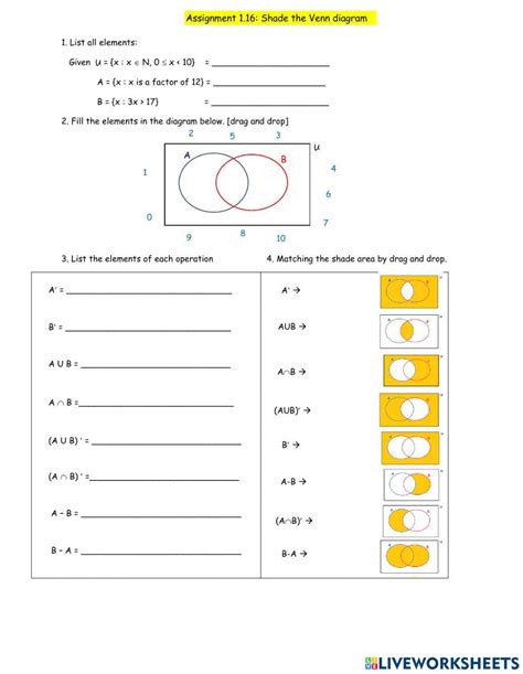 Assignment 116 Free Interactive Worksheets 3212051