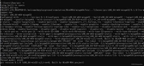 Mingw 64编译器下载安装mingw W64 For 32 And 64 Bit Windows Csdn博客
