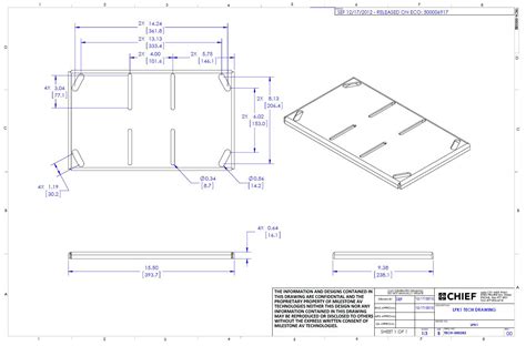Chief Heavy Duty Custom Ceiling Projector Mount Includes Custom Hb76p Black