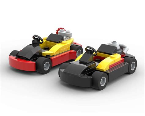 Lego Moc Karts In 90s Color By Bigchus Rebrickable Build With Lego