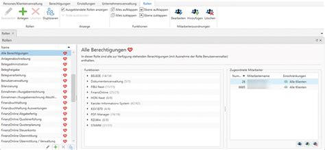 Berechtigungssystem Programm Für Steuerberater Rzl Software Gmbh
