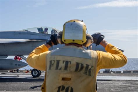 Dvids Images Uss George H W Bush Resupply Image Of