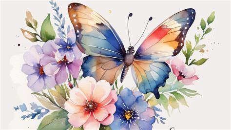 Flores Y Mariposas Stock De Foto Gratis Public Domain Pictures