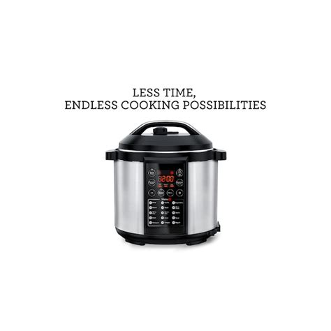 Highland 6 Quart Programmable Electric Pressure Cooker In The Electric