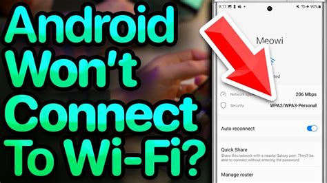 What To Do If Your Android Phone Wont Connect To Wi Fi
