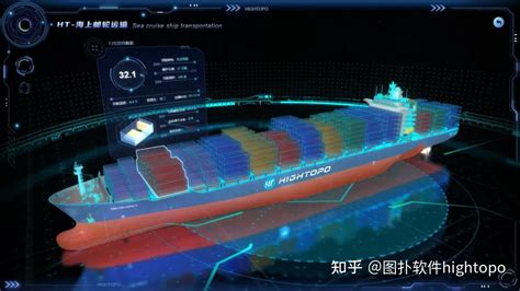 港口船舶合集 图扑数字孪生智慧航运 知乎