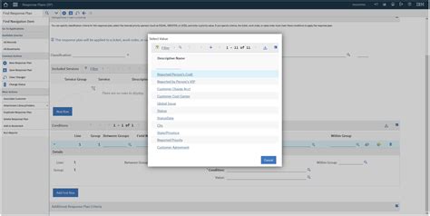 How To Add Condition Field Names For Various Service Providers Applications