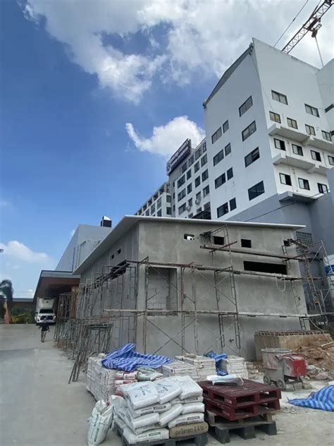 งานปรับปรุงอาคาร โรงพยาบาลเกษมราษฎร์ ฉะเชิงเทรา Excon Construction