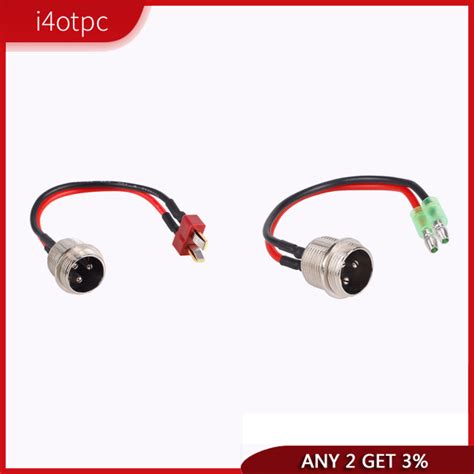 I4otpc Gx16 ซ็อกเก็ตปลั๊กชาร์จสกูตเตอร์ไฟฟ้า ตัวผู้ ตัวเมีย 3 Pin 10