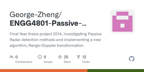 Github George Zhengengg4801 Passive Radar Detection Final Year