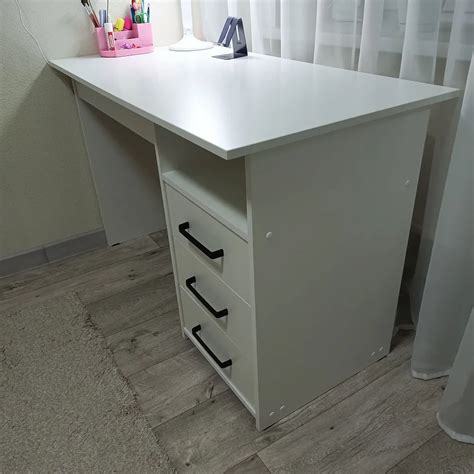 Письменный стол ЛИК 5 СП 3 белый арт 08 163068 купить в Санкт Петербурге по цене 6 590 руб