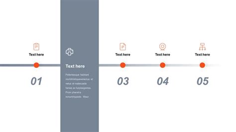 项目进度 简约商务5项ppt Ppt模板下载