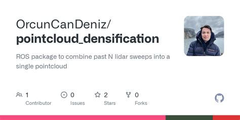 GitHub OrcunCanDeniz Pointcloud Densification ROS Package To Combine