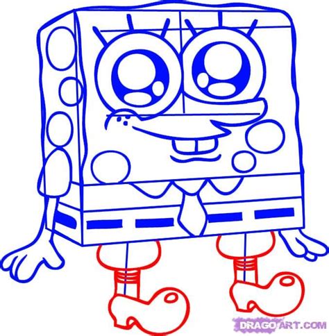 Learn To Draw Губка боб