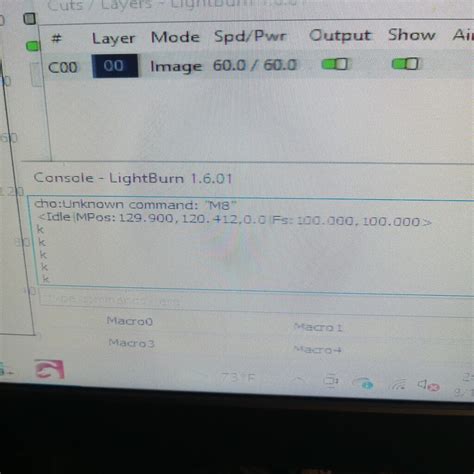 Laser Randomly Stops Then Burns Hole LightBurn Hardware Compatibility