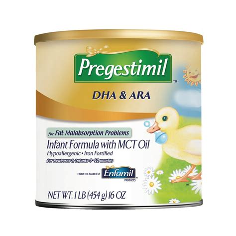 Enfamil Pregestimil Infant Formula With Mct Oil For Fat Malabsorption