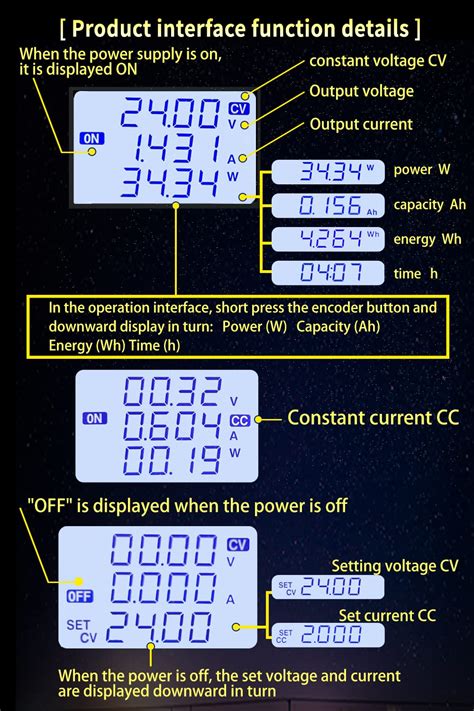 DC Power Supply Variable Buck Boost Converter India Ubuy